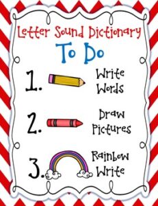 Phonics Printables- Letter Sound Dictionary - Fluttering Through the Grades